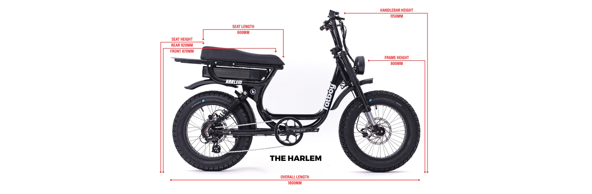 Harlem Electric Bike - Performance & Style | Fatboy Bikes